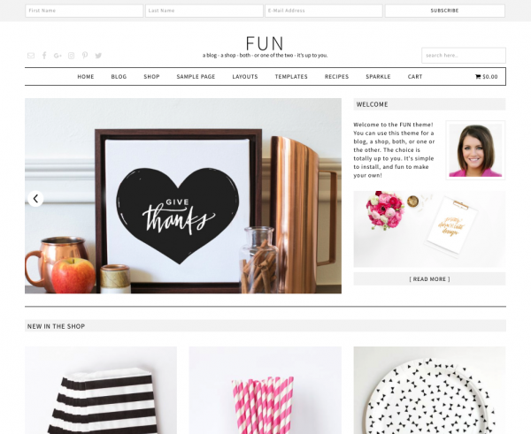 50 Feminine WordPress Themes Templates for Female Bloggers 2019