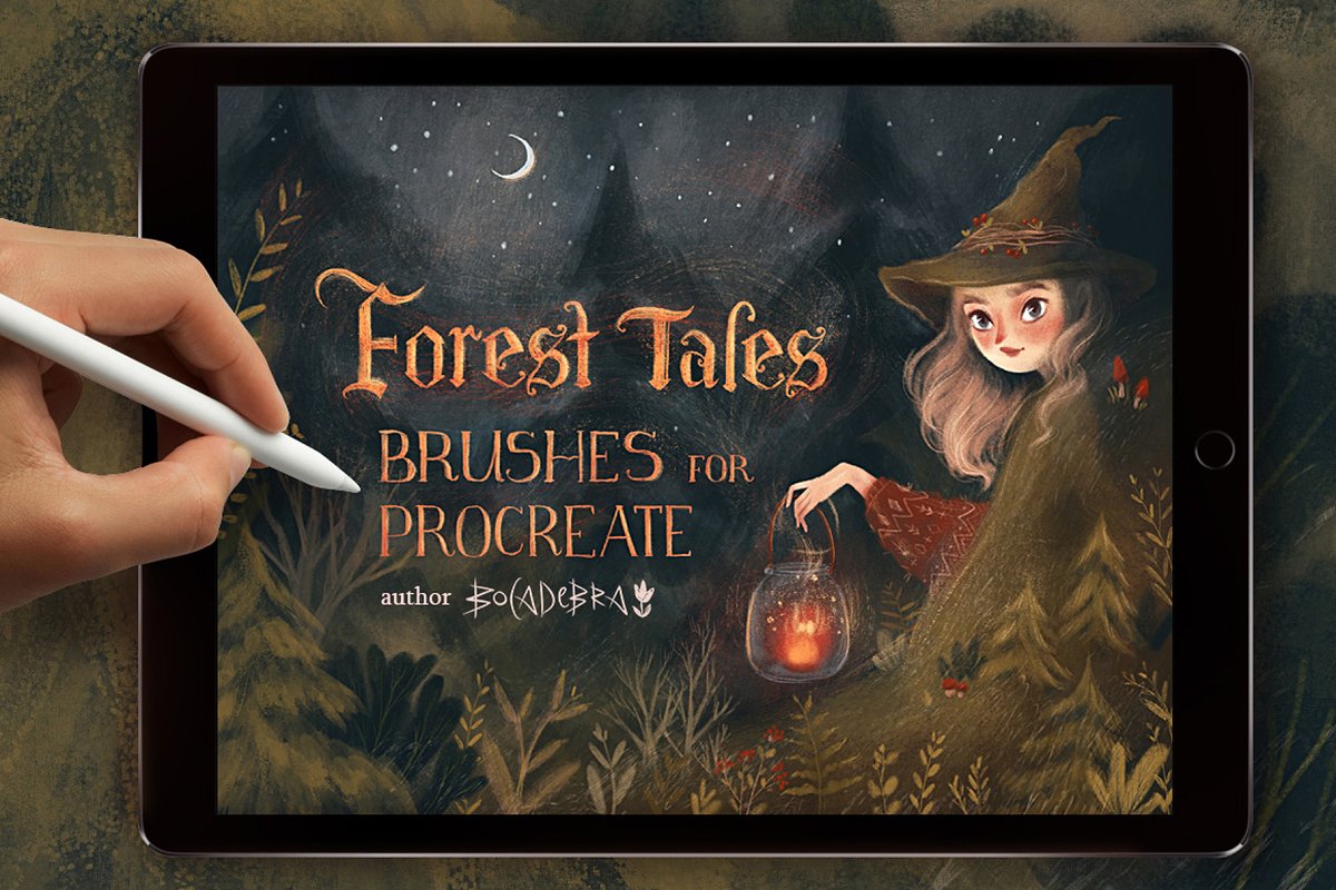 Procreate Brushes for Children's Book Illustrators | Lesruba Designs